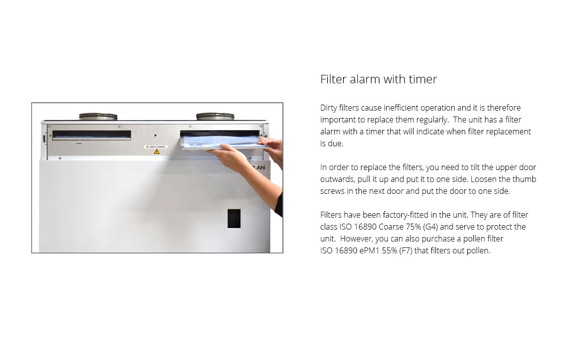 Combi 400 Polar Top | Ventilation and Heat Recovery