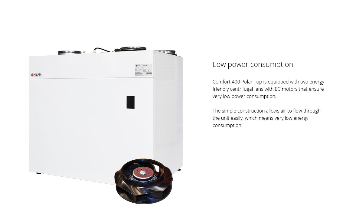 Combi 400 Polar Top | Ventilation and Heat Recovery