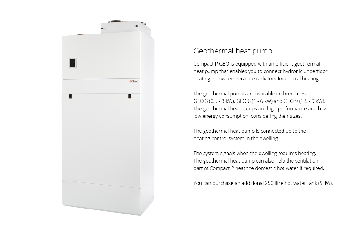 Compact P GEO3 enables overall saving in energy consumption