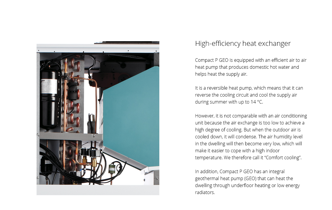 Compact P GEO3 enables overall saving in energy consumption