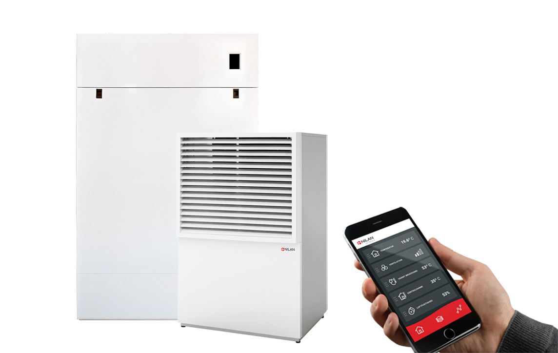 DHW AIR - domestic hot water and heating