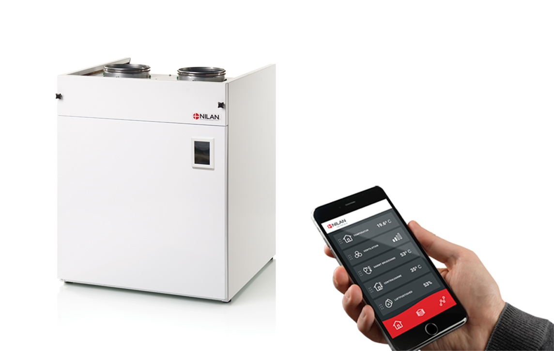 VPL 15 Top M2 - ventilation unit with heat recovery
